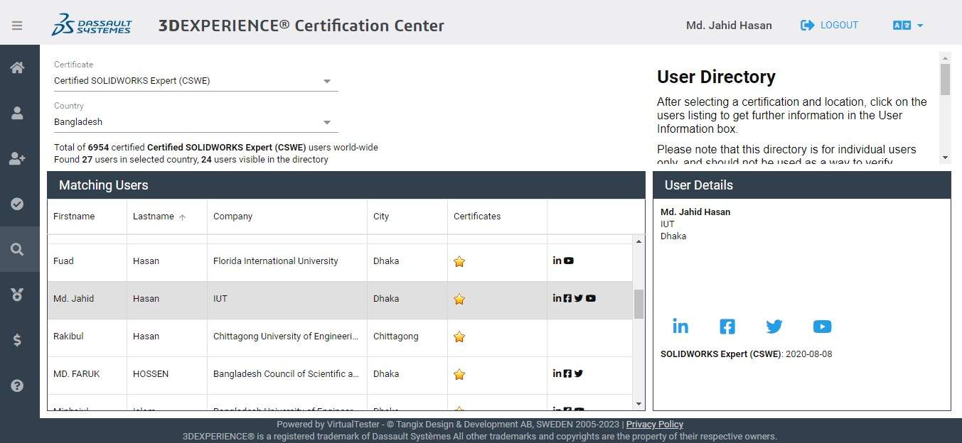 ALL ABOUT SOLIDWORKS CERTIFICATIONS – Md. Jahid Hasan